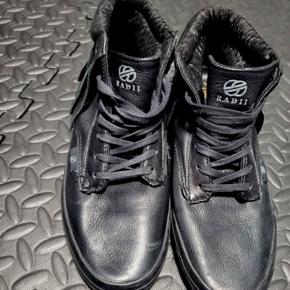 Radii | Shoes | Radii Mens Shoes Basic Black Death Fg Leather | Poshmark